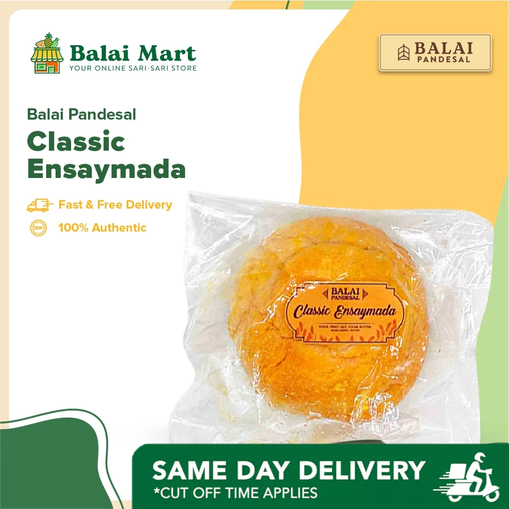 Balai Pandesal Classic Ensaymada 1pc - [Fresh Sweet Breads & Pastries ...