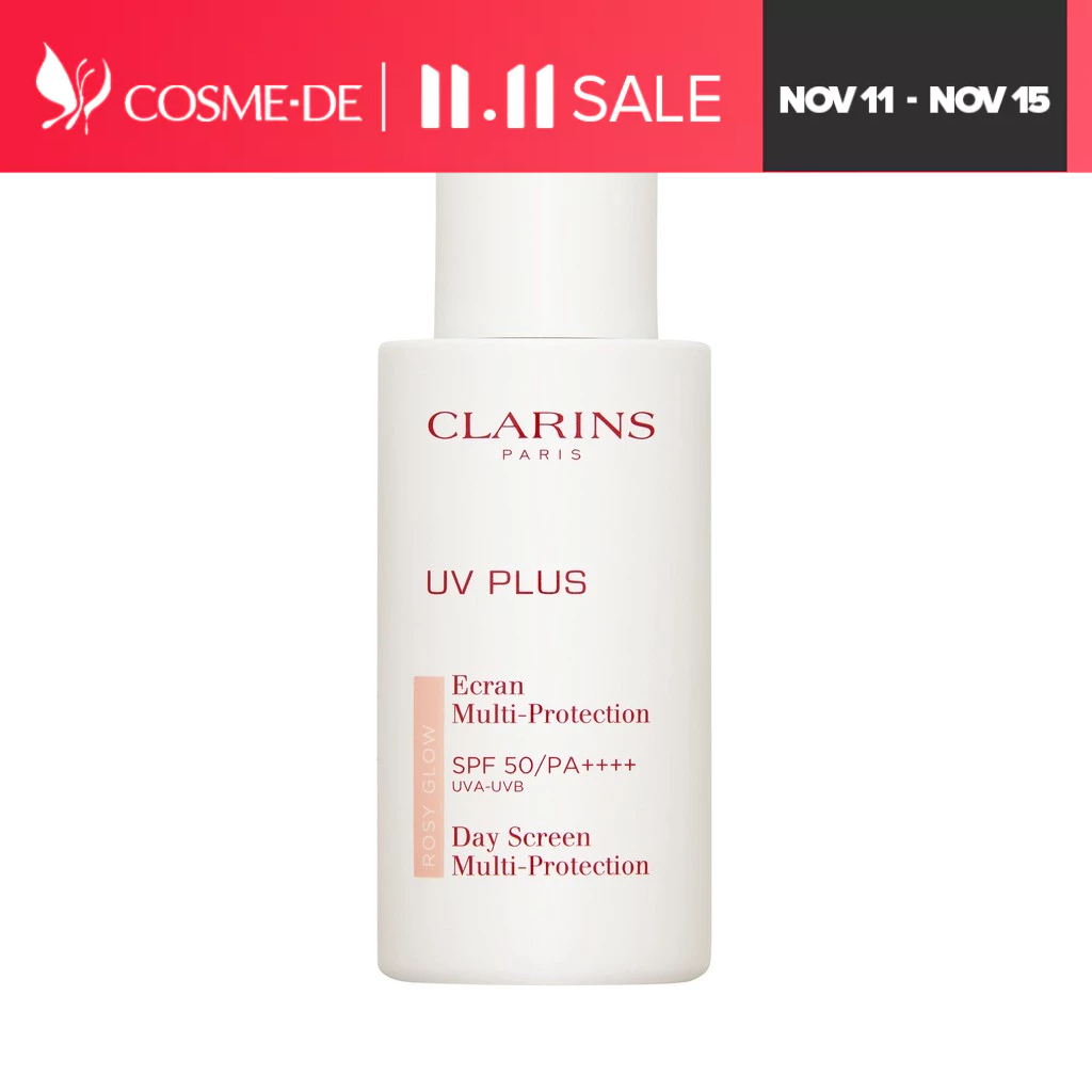 Clarins UV Plus Day Screen Multi-Protection SPF50/PA++++ #Rosy Glow 50ml | Shopee Philippines