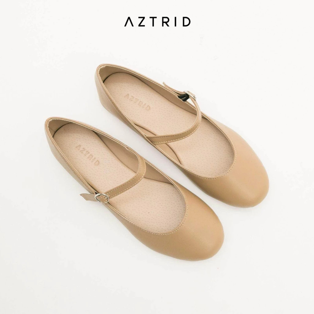 Aztrid Fia Rounded Toe Women Flat Casual DollShoes | Shopee Philippines