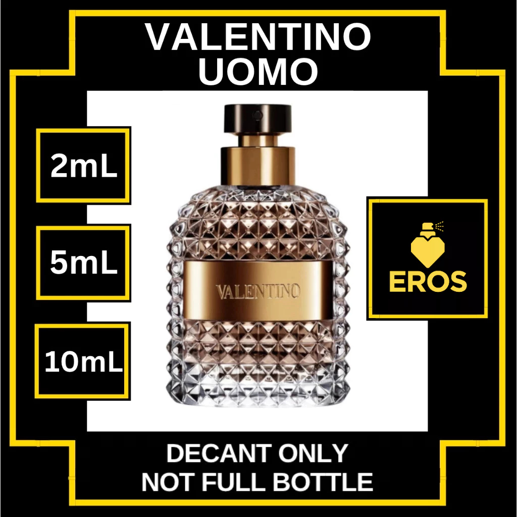 Valentino Uomo DECANT 1mL 2mL 5mL decant perfume sample vial spray ...
