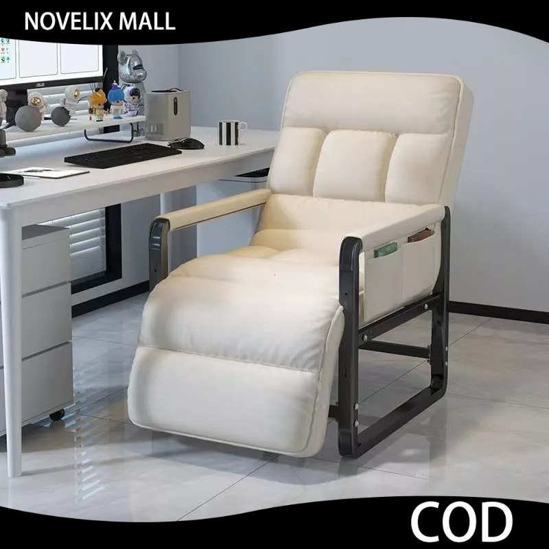Recliner lunch break folding chair sit or lie down can sleep folding ...