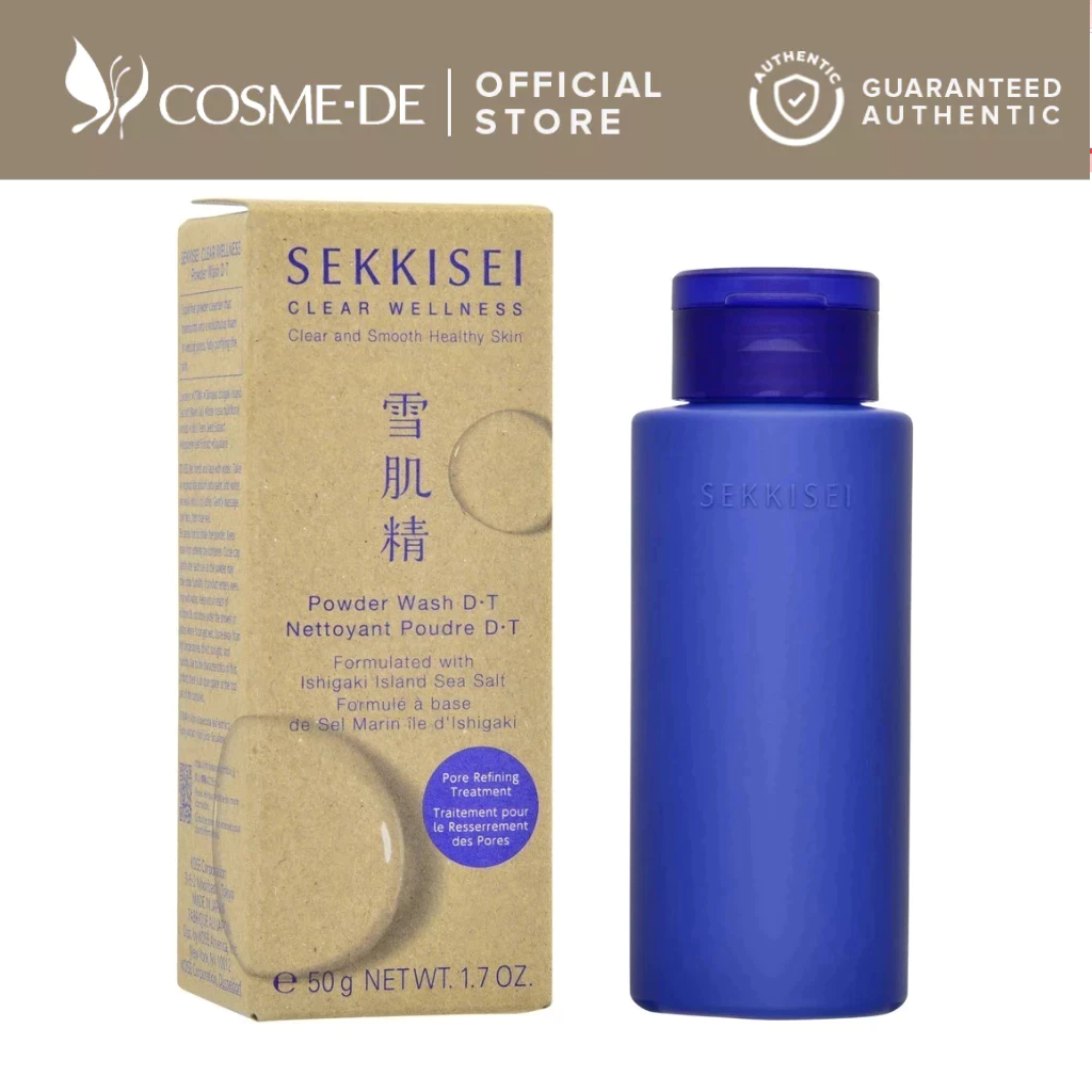 KOSE Sekkisei Clear Wellness Powder Wash D・T 50g | Shopee Philippines