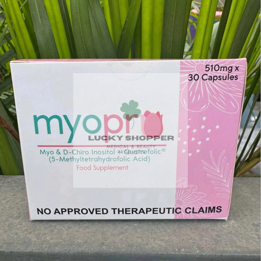 Myopro Myo & D-Chiro Inositol +Quatrefolic Food Supplement (30 capsules ...