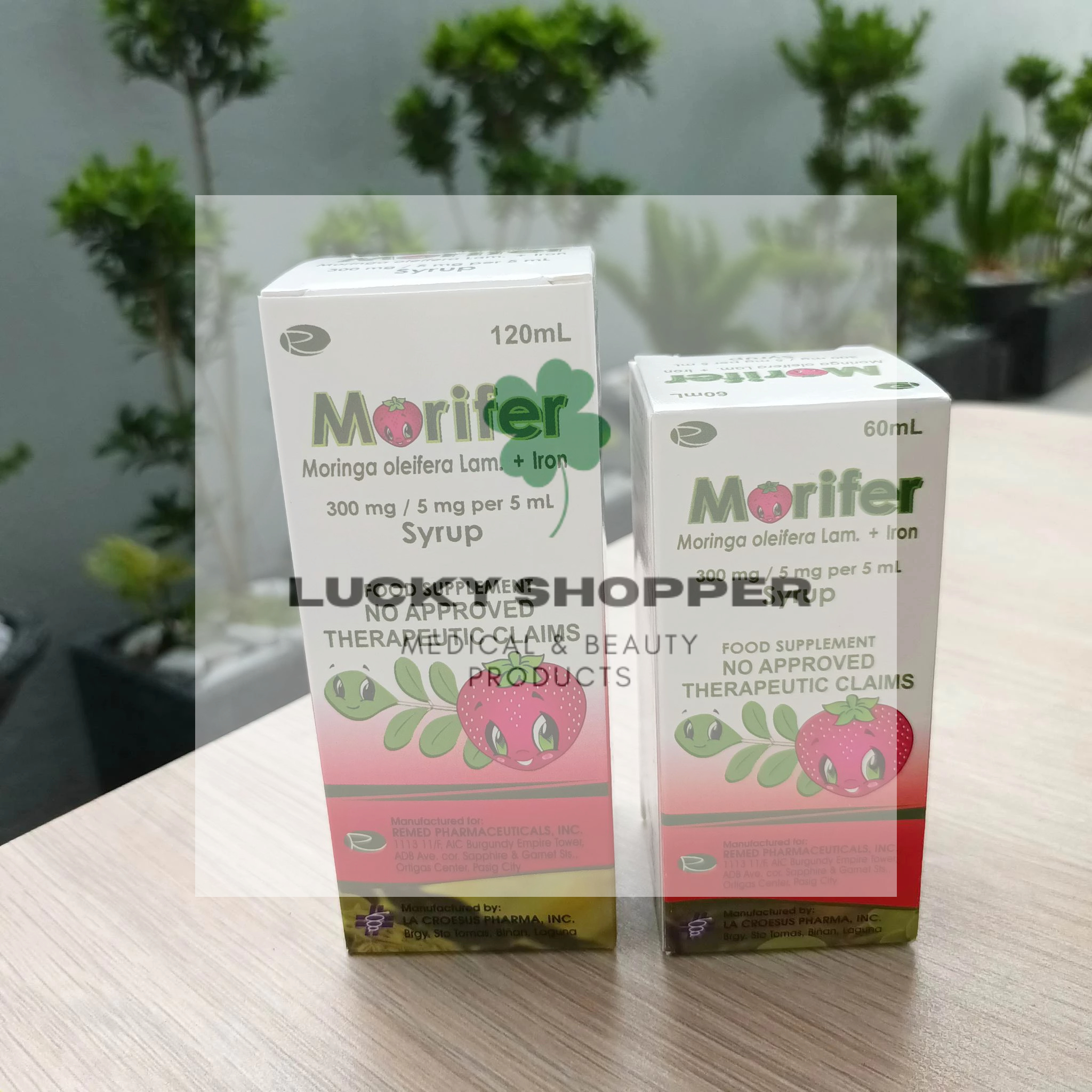 Morifer Moringa Oleifera Lam. + Iron Syrup Food Supplement | Shopee ...