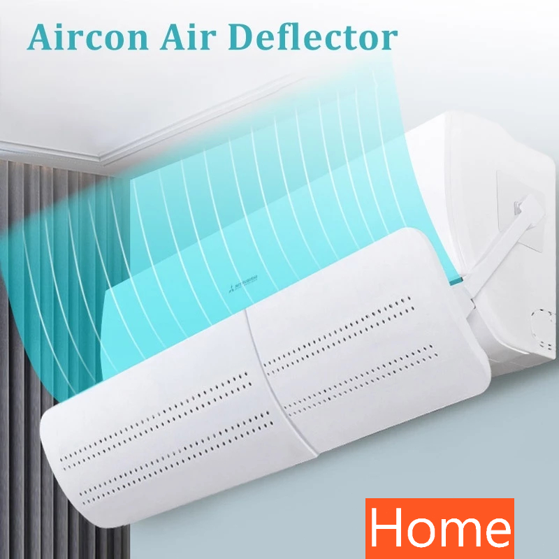 Air Conditioner Windshield Baffle Wall-Mounted Air Guide Cover Anti ...