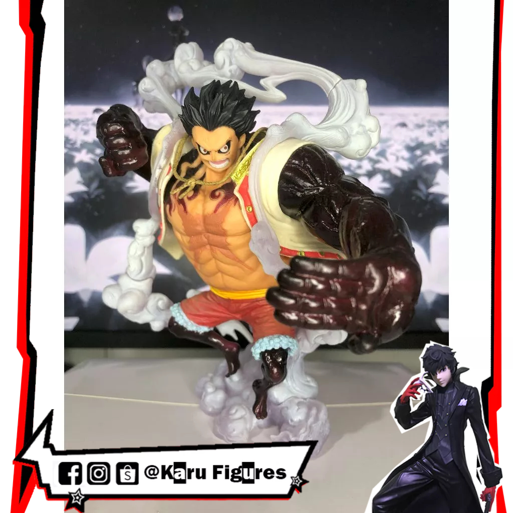 Authentic Monkey D. Luffy King of Artist Figure (Gear Fourth, The Bound ...