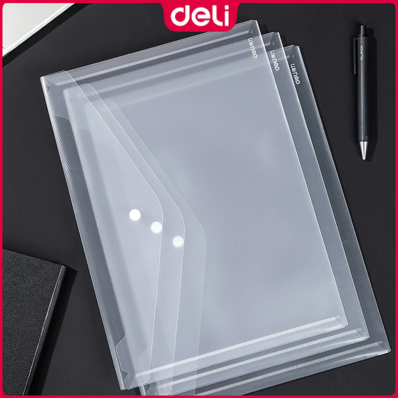 Deli 8308AS Twill File Bag A4 Diagonal Pattern File Bag Simple ...