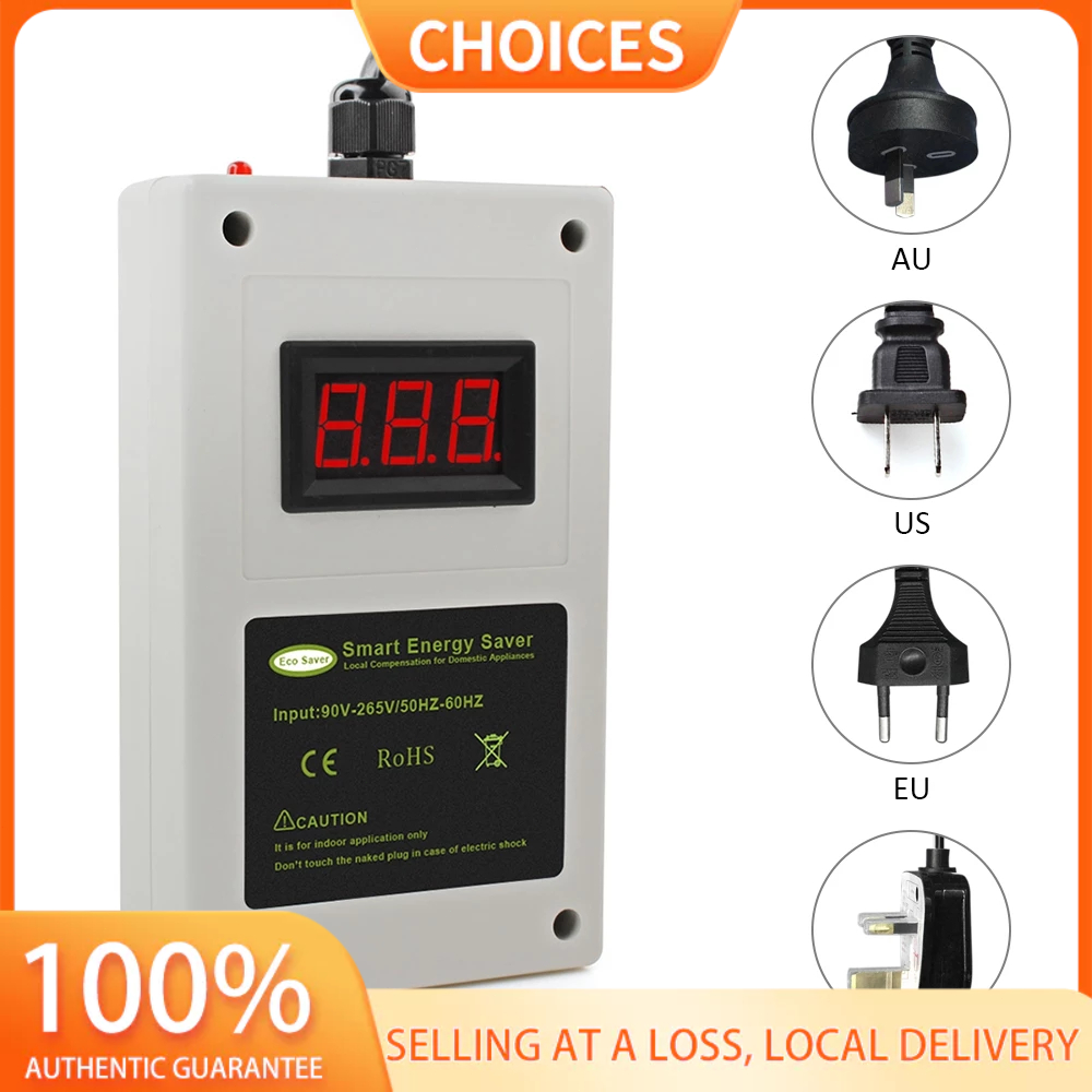 Household Energy Saving Appliances White Intelligent Power Saver Box ...