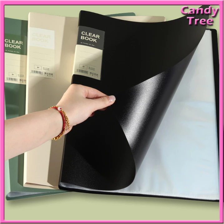 File information booklet plastic pp test paper music folder A3 insert ...