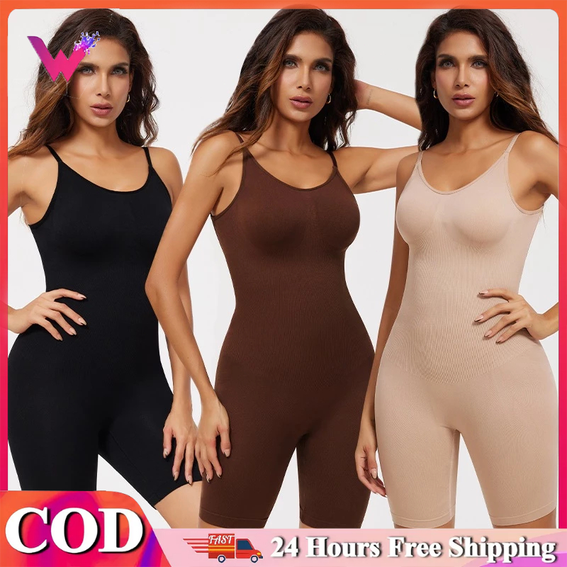 Shapewear for Women Tummy Control body suit waist trainer one piece S ...