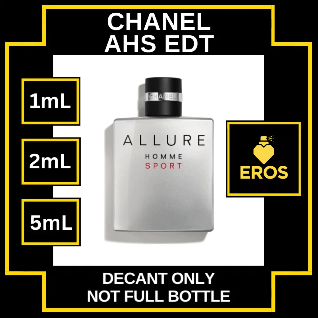 Allure Homme Sport CAHS EDT decant perfume sample 1mL 2mL 5mL | Shopee ...
