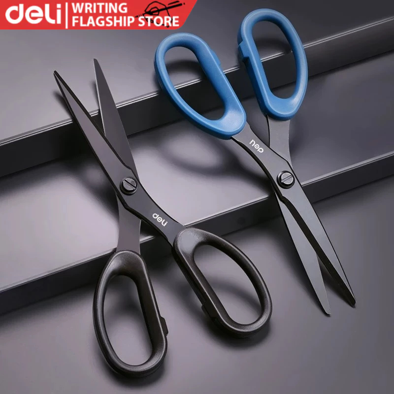 Deli Scissors E6009 Big Scissors Handmade Stainless Steel Scissors ...