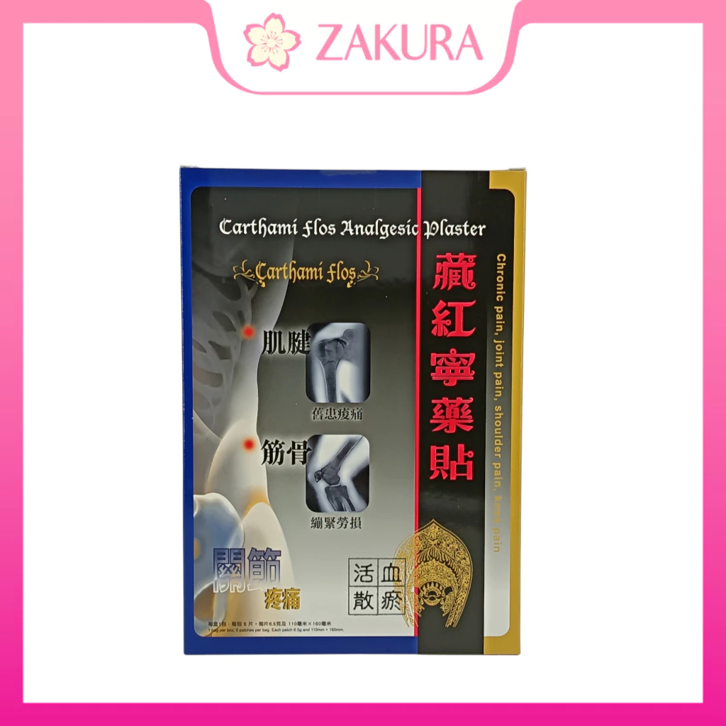 Herbalgy Carthami Flos Analgesic Plaster 5pcs | Shopee Philippines