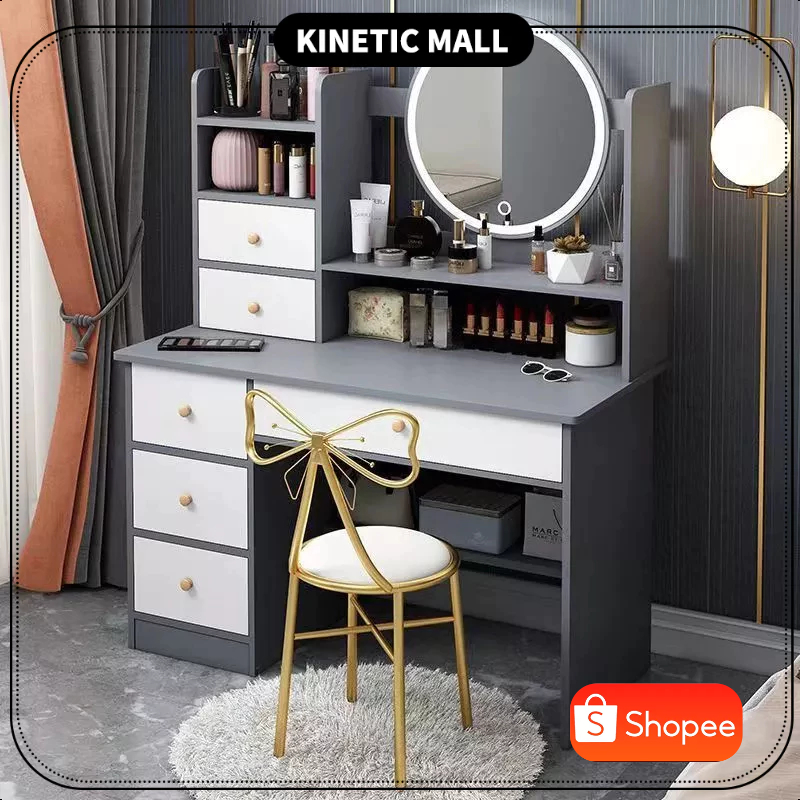 Household Makeup Table Modern simplicity Bedroom Dressing Makeup Table ...