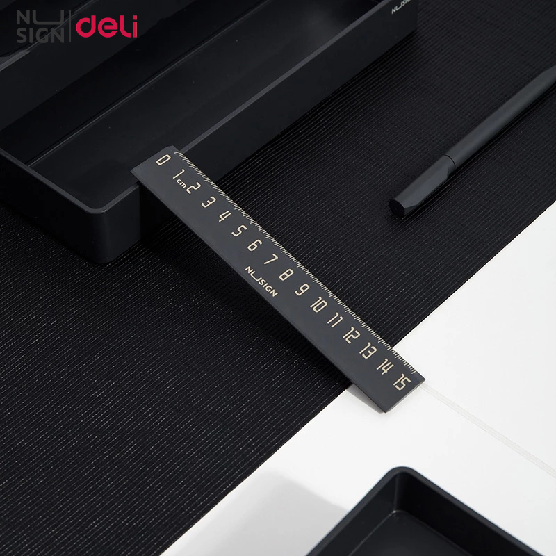 Nusign by Deli 15cm Ruler ENS096 | Shopee Philippines