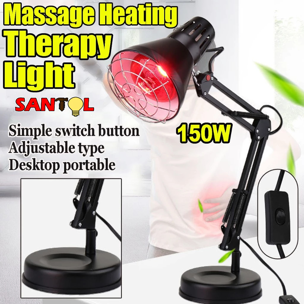 Infrared Therapy Light 150W Red Light Massage Relieving Muscle Soreness ...