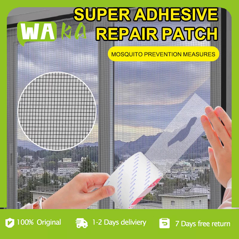 Strong Waterproof Adhesive Holes Repair Tapes 2M Window Screen Repair ...