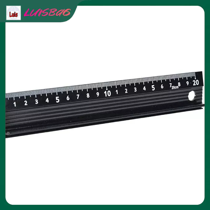 Premium Aluminum Alloy Protective Ruler Anti-Slip Precision Ruler for ...