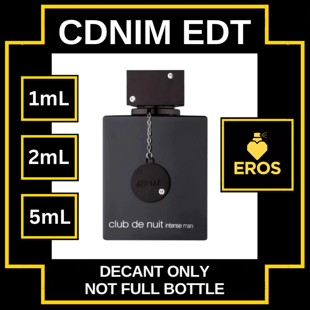 Armaf CDNIM EDT 1mL 2mL 5mL perfume sample decant tingi Club de Nuit ...
