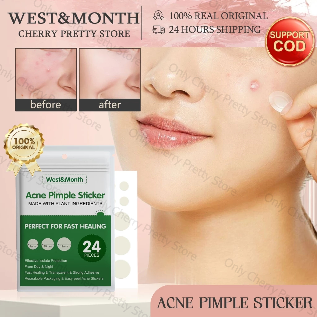 West&Month Acne Removal Patch 24pcs Pimple Patch Salicylic Acid Acne ...