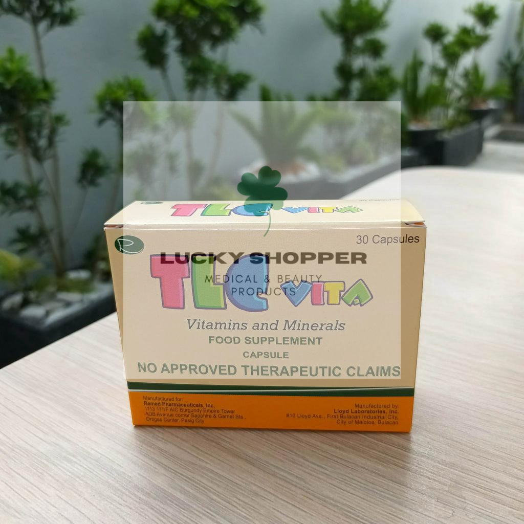 TLC Vitamins and Minerals Food Supplement Capsule | Shopee Philippines