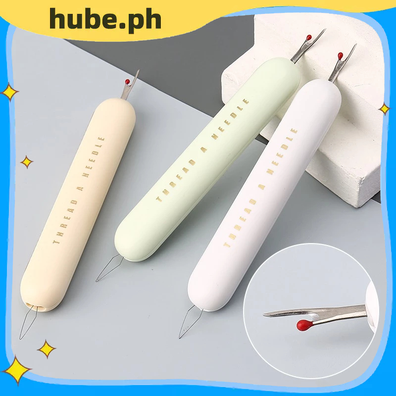 Thread Seam Ripper 2 in 1 Multifunctional Needle Double Head Threader ...