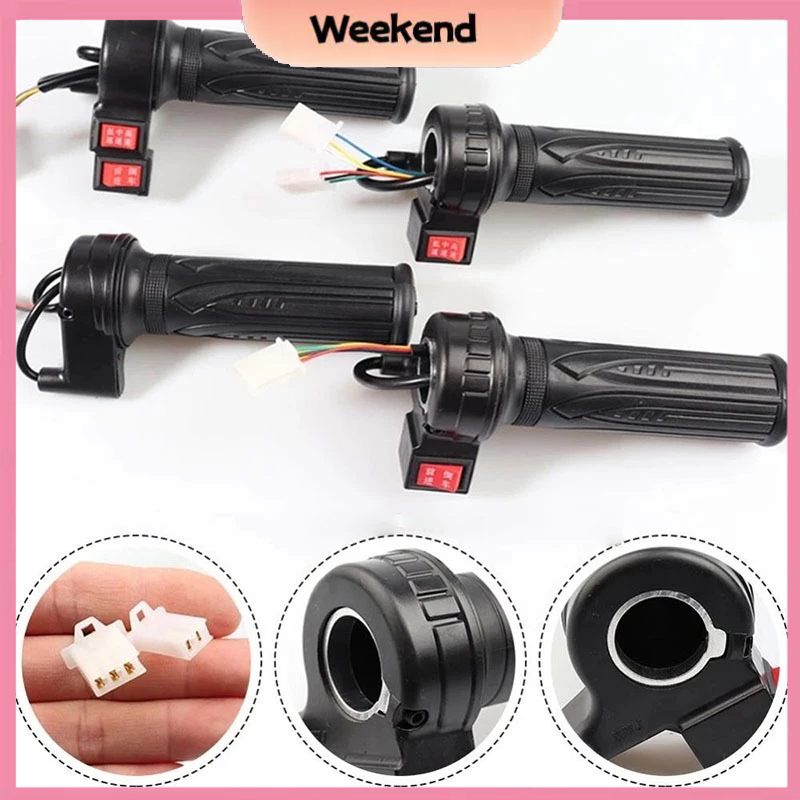 3-Speed Adjustable E-Bike Palm Throttle Forward/Reverse Control for ...