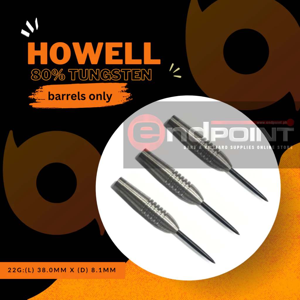 Endpoint HOWELL darts (barrels only) | 22g | Shopee Philippines