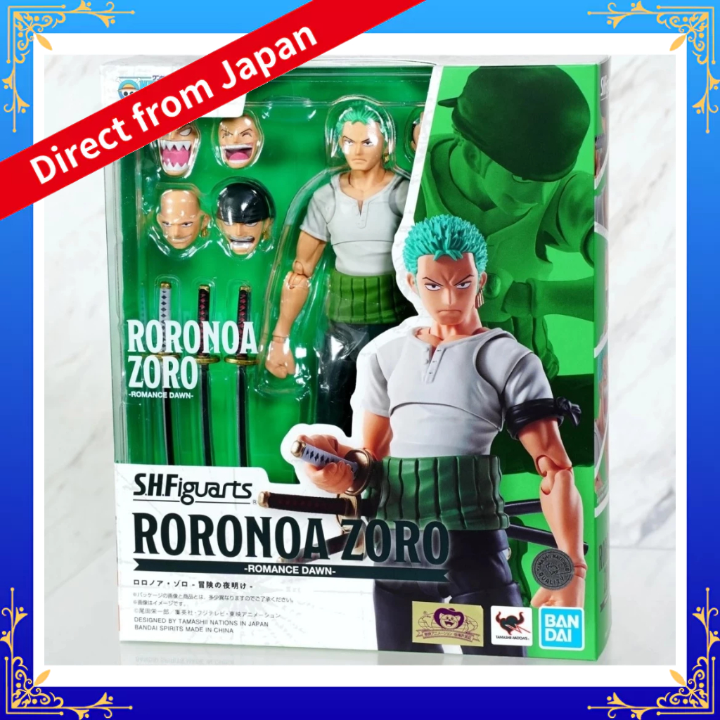 [Authentic] TAMASHII NATIONS S.H.Figuarts ONE PIECE Roronoa Zoro -Dawn of Adventure- | Shopee ...