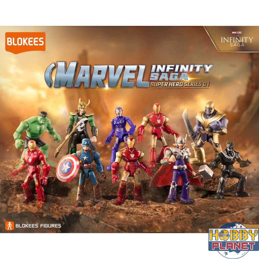 Blokees Marvel Infinity Saga Galaxy Version 01 - Super Alliance ...