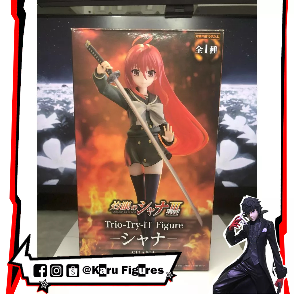 Authentic Shana Trio-Try-iT Figure - Shakugan no Shana | Shopee Philippines
