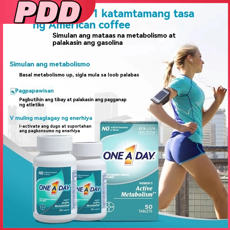 Bayer One A Day Women's Active Metabolism Multivitamin Vitamin Burn For ...