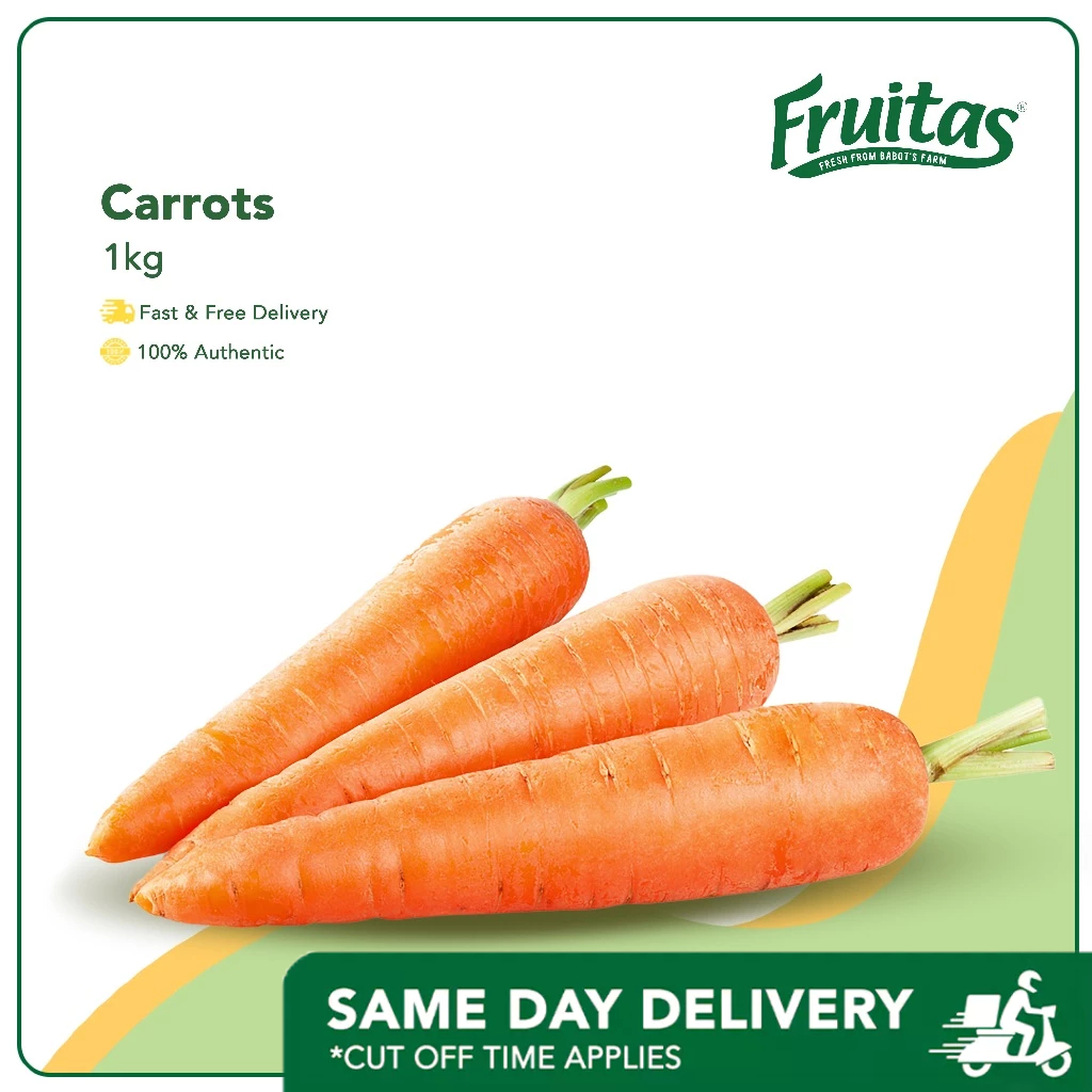 Fruitas Carrots 1kg [Fruits, Fresh] | Shopee Philippines