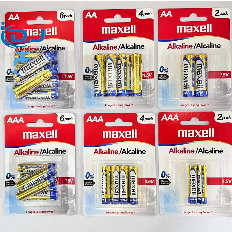 AA LR6 (GD) / AAA LR03 (GD) Alkaline Battery Long Lasting Power ...