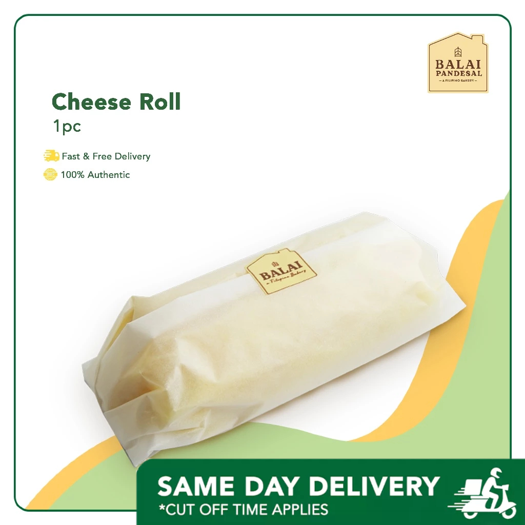 Balai Pandesal Cheese Roll 1pc [Bakery, Fresh Bread] | Shopee Philippines