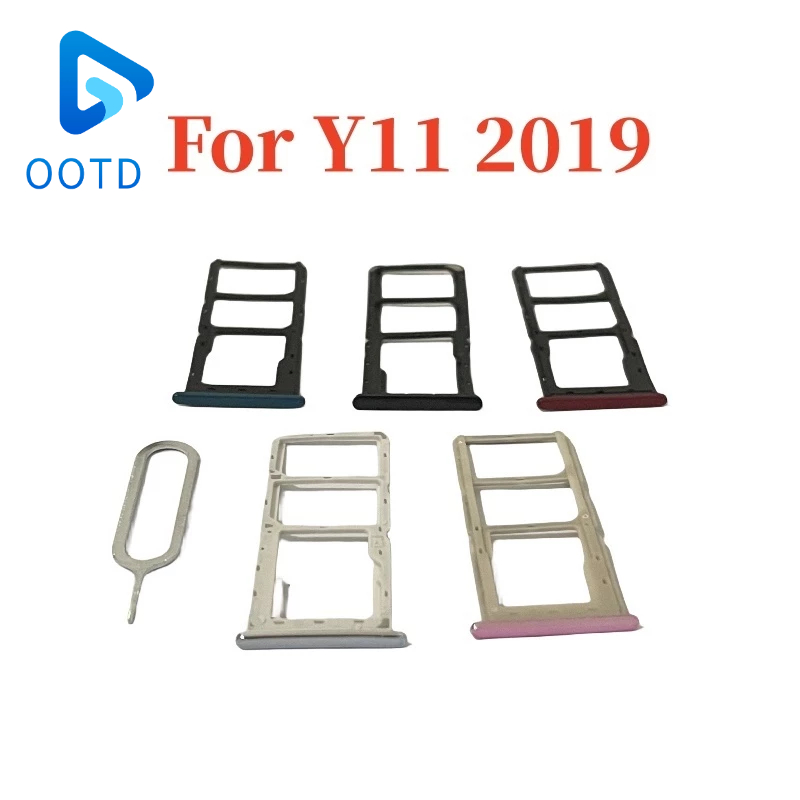 For Vivo Y11 2019 SIM Card Tray Slot Holder Adapter Socket Repair Parts ...