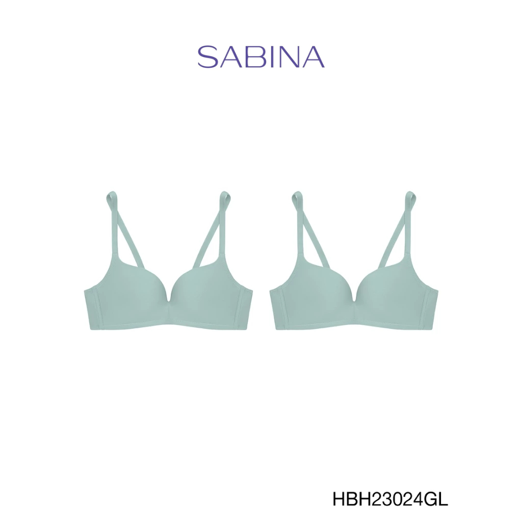 (Set 2 pcs.) Sabina Medium push up Invisible Wire Bra style no ...