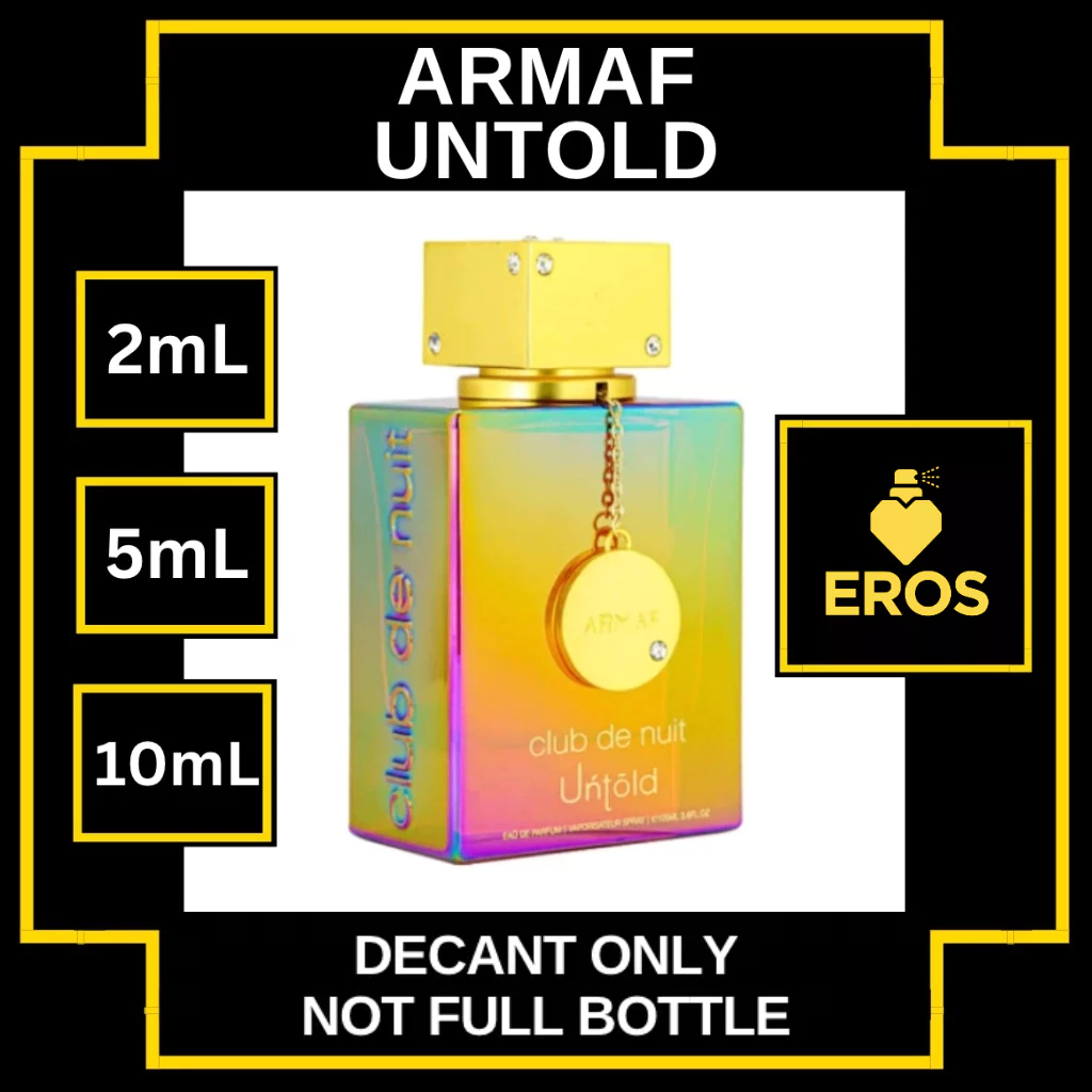 Armaf UNTOLD (BR540 EDP) 1mL 2mL 5mL decant perfume sample spray vial ...