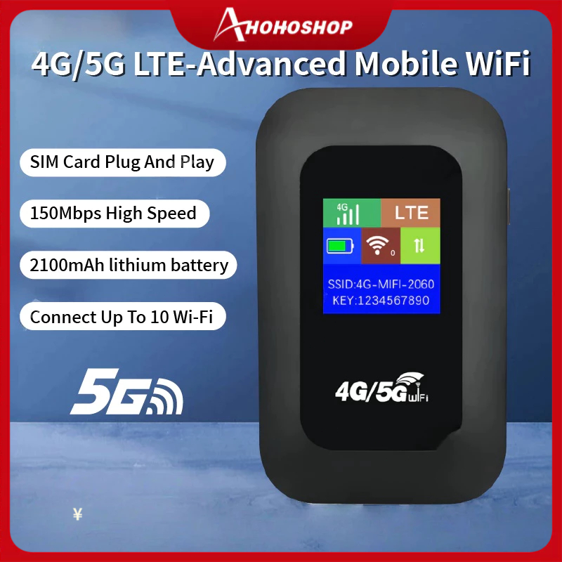 H806 5G Pocket WiFi Router 150Mbps Openline 4G LTE Wireless Hotspot ...