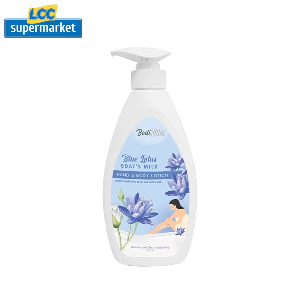 Blue Lotus Goat's Milk Hand & Body Lotion 500ml | Shopee Philippines
