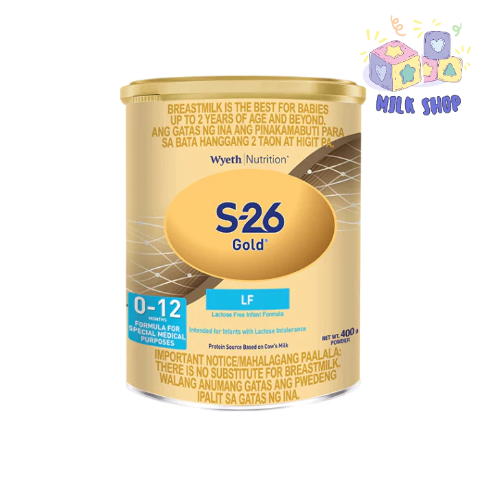 S-26 LF GOLD 400g Lactose-Free Infant Formula for 0 to 12 months ...