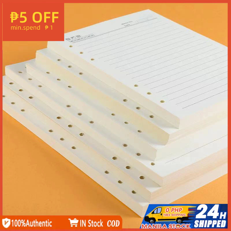 Loose-leaf inner core 6 hole A5 replacement inner core loose-leaf paper ...