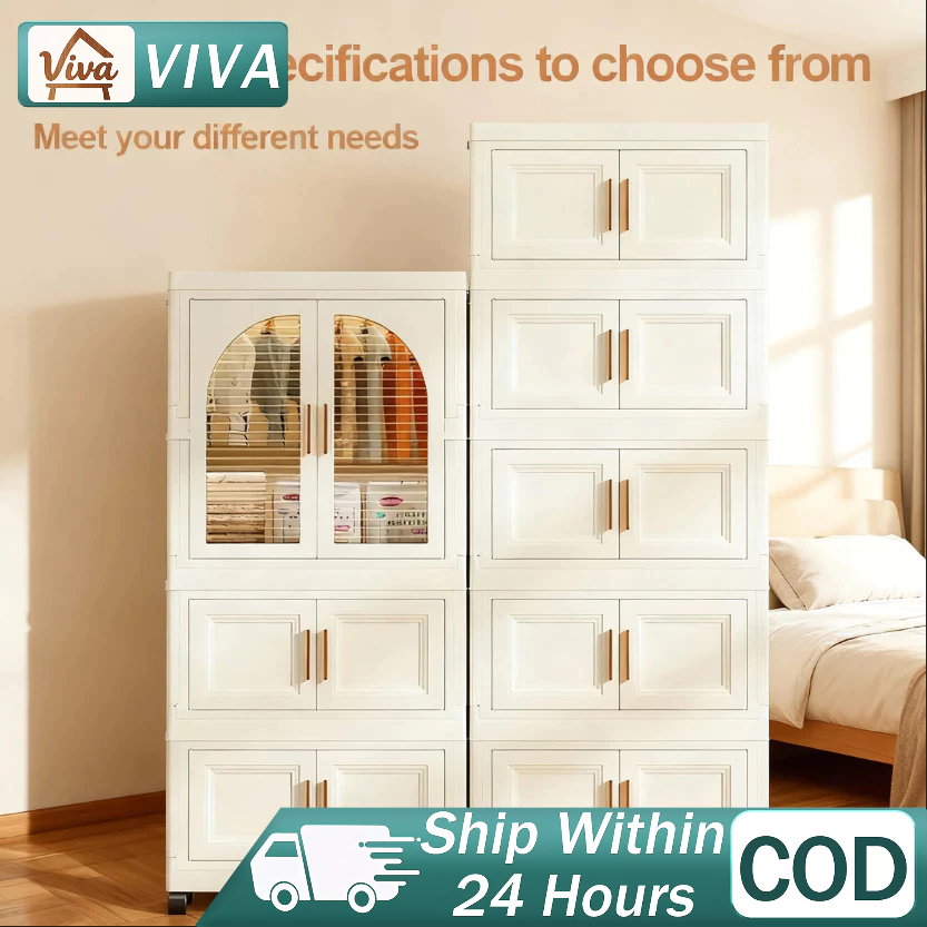 Foldable Plastic Wardrobe Plastic Wardrobe with Wheels for Clothes ...