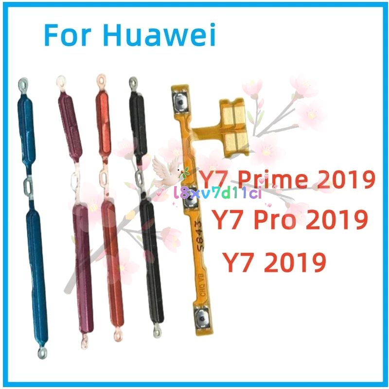 Y7 2019 Power Volume on off button flex For Huawei Y7 Pro Prime 2019 Up ...
