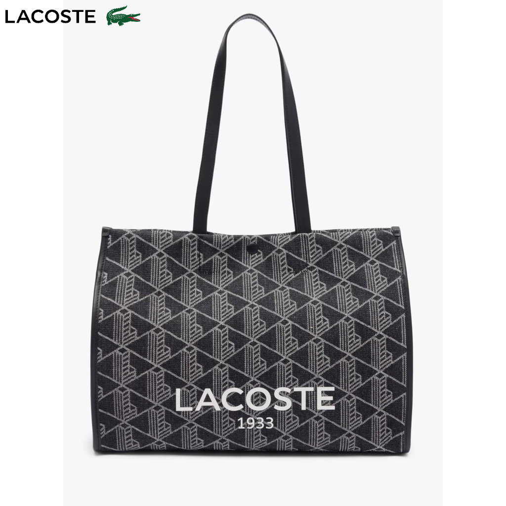 Lacoste Unisex Large Heritage Jacquard Tote | Shopee Philippines