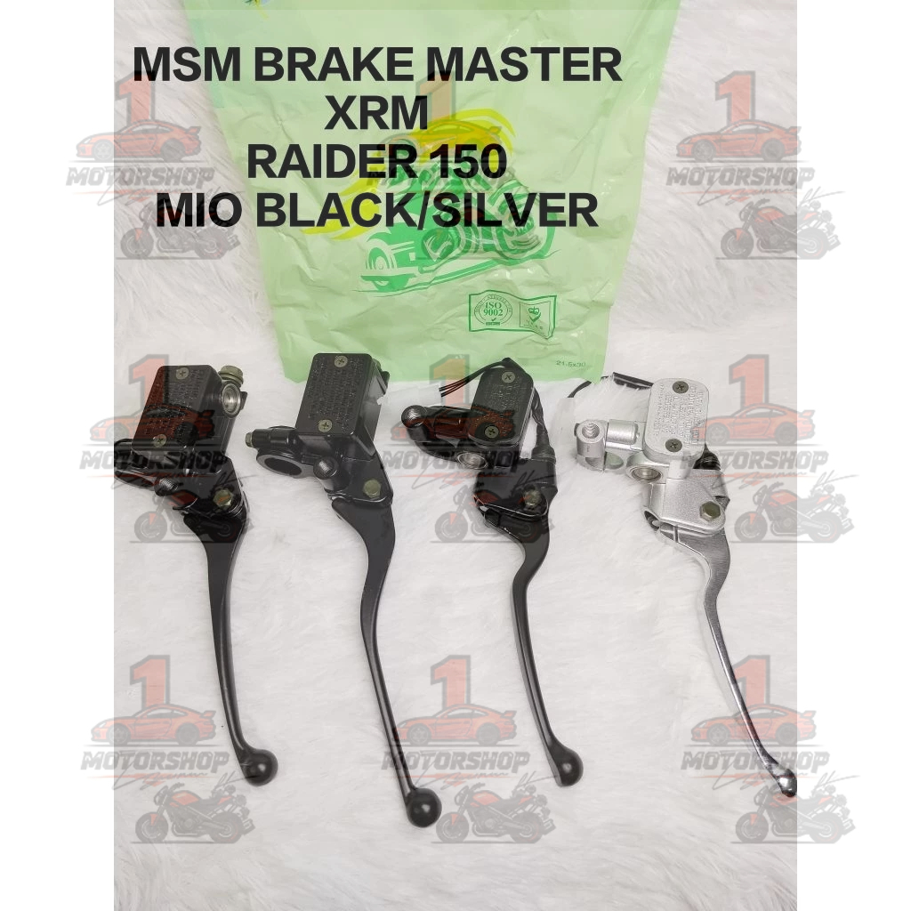 MSM Brake Master For Xrm/ Wave/ Raider/ Mio/ Smash | Shopee Philippines