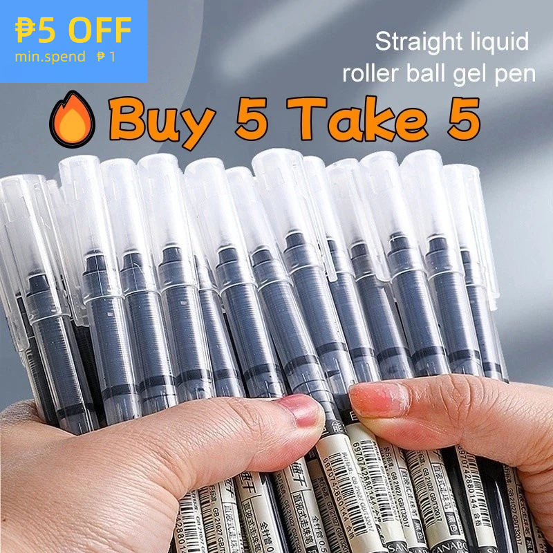 10/1PCS Q1uick Dry Straight Liquid Pen 0.5mm Quick Dry Straight Liquid ...