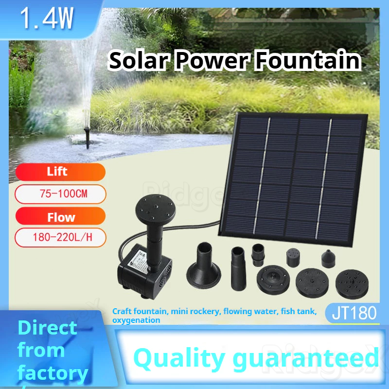 24h-Ship Solar Fountain Kit for Garden Ponds Floating Water Pump Water ...