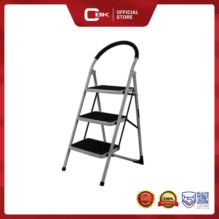 HOMER 3-Step Ladder Steel HOMAYT003 | Shopee Philippines