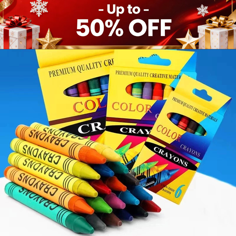 6/8/12/24pc Set Generic Crayon Crayons Set School Supplies Art Painting ...